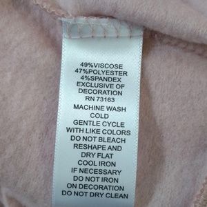 Cupio | Tops | New Cupio Size 2x Sweatshirt Pink Champagne Crew | Poshmark